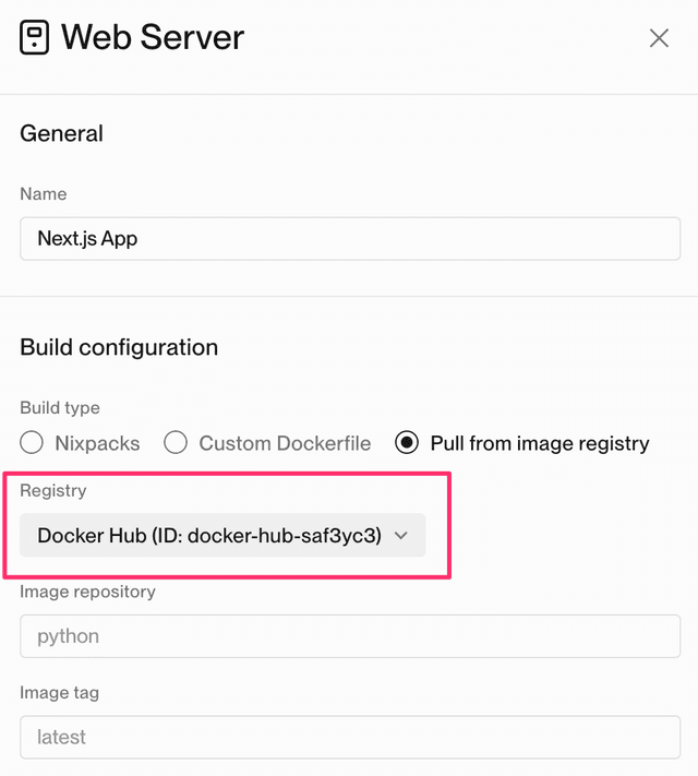 Deploy a Prebuilt Container Image - Flightcontrol
